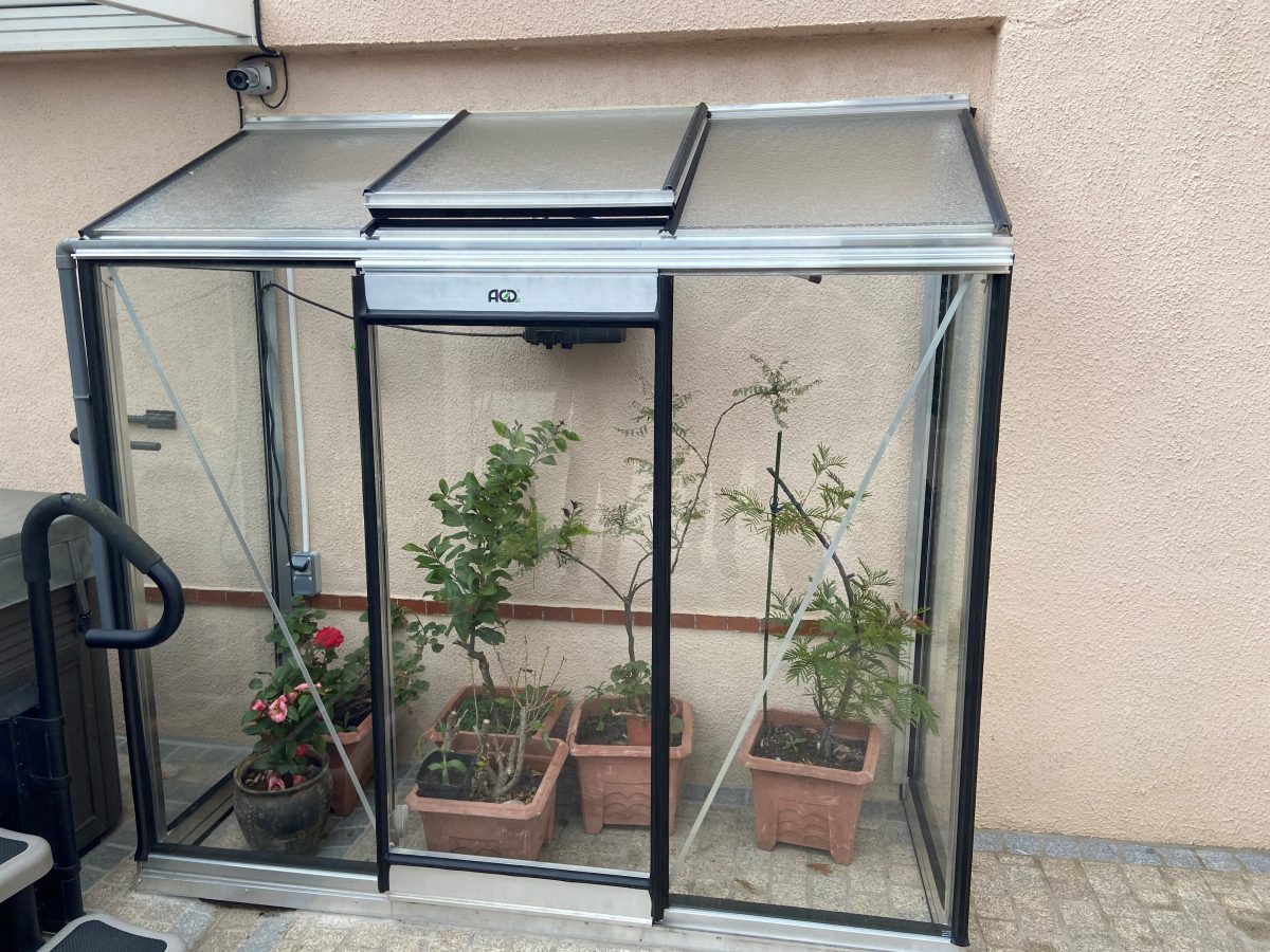 Miccolo 3 - Mała szklarnia szklana - Szklarnie z Runowa